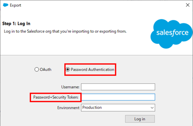 【Salesforce】セキュリティトークンを使用したデータローダのログイン - システム部門の備忘録